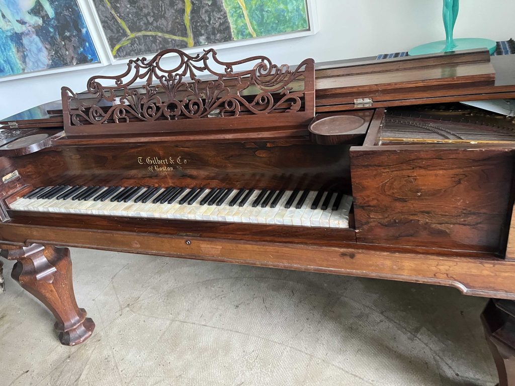 T. Gilbert & Co.古董方形钢琴 – mousai17